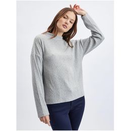 ORSAY Pullover in Hellgrau - 50% | Gr&ouml;&szlig;e M | Damen-pullover-cardigans