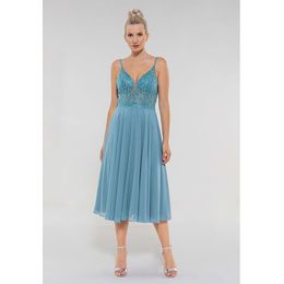 Swing Kleid in T&uuml;rkis - 71% | Gr&ouml;&szlig;e 34 | Damen-kleider