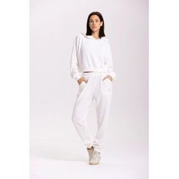 Onamaste Sweathose "Mika" in Creme - 65% | Gr&ouml;&szlig;e S/M | Damenhosen