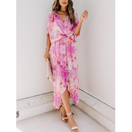 LA Angels Kleid in Pink/ Creme - 49% | Gr&ouml;&szlig;e L | Damen-kleider
