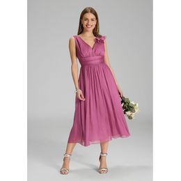 Swing Kleid in Altrosa - 73% | Gr&ouml;&szlig;e 38 | Damen-kleider