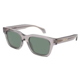 Versace VE4486 | Herren-Sonnenbrille | Fassung: Vollrand, Quadratisch, Acetat, Grau Transparent | Glasfarbe: G15 einfarbig