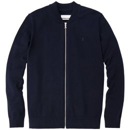 armedangels Herren-Strickjacke mit Zip XL Navy