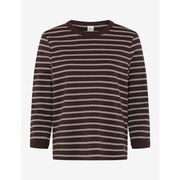 Brax Damen Shirt Style CIRA M brunette, dunkelbraun, Gr. 34