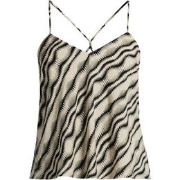 LANDS' END Tr&auml;gertop Ready to Go, Damen, size: regular, Elfenbein, Nylon/Viskose, by Lands' End