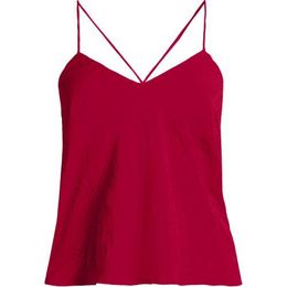 LANDS' END Tr&auml;gertop Ready to Go, Damen, size: regular, Rot, Nylon/Viskose, by Lands' End