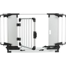 Trixie Universal-Heckgitter, 94&ndash;114 &times; 69 &times; 53 cm, hellgrau/silber