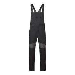 K&Uuml;BLER WORKWEAR K&Uuml;BLER Latzhose REFORCE schwarz/dunkelgrau 52L ; K&uuml;bler Workwear (3260 3342-9998-52L)