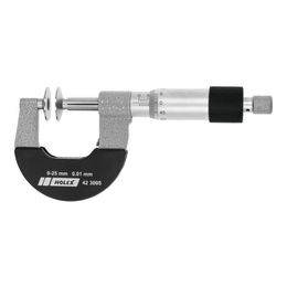HOLEX B&uuml;gelmessschraube mit Tellermessfl&auml;chen und nichtdrehender Spindel, Messbereich: 75-100 mm (423005 75-100)