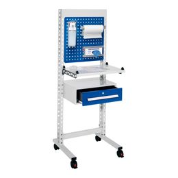 KAPPES ErgoPlus Steharbeitsplatz Mod 2 RAL 7035 /5010 H1770 mm x B670 mm, 7315.02.0116)