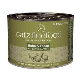 Catz Finefood No. 15 Huhn & Fasan Katzen-Nassfutter hoher Fleischanteil 6x200g