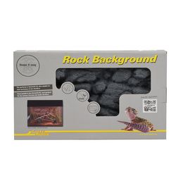 LUCKY REPTILE R&uuml;ckwand Rock Background Basalt Grey 48x29 cm