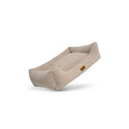 Freudentier orthop&auml;disches Hundebett Teddy greige