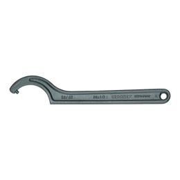 Gedore Hakenschl&uuml;ssel mit Zapfen, f&uuml;r Kreuzlochmuttern, SW 68-75 mm, Spitzen-&Oslash; 8 mm, Schraubenschl&uuml;ssel, 40 Z 68-75 (6337200)