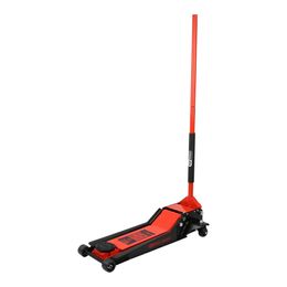 KS Tools performance Hydraulischer Stahl-Wagenheber, 2000 kg, flach, Hubh&ouml;he: 75-610 mm (160.1025)