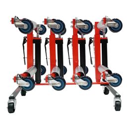 KS Tools performance Aufbewahrungsgestell mit vier hydraulischen Rangierhilfen, 5-tlg (160.1220)