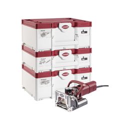 Lamello Zeta P2 Set, Nutfr&auml;smaschine, DP, Stecker Typ F Schuko, im Systainer3 M inkl. Verbindersortiment (101403DESET)