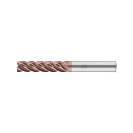 Pferd TOOLS VHM-Fr&auml;ser &Oslash;25mm, 5 Schneiden, mit Spanteiler, 4xDC, Radius 1mm, AlTiN / TiSiXN beschichtet, Schaft HB, Performance Rostfrei (23000970)