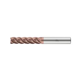 Pferd TOOLS VHM-Fr&auml;ser &Oslash;10mm, 5 Schneiden, mit Spanteiler, 4xDC, Radius 0,5mm, AlTiN / TiSiXN beschichtet, Schaft HB, Performance Rostfrei (23000966)