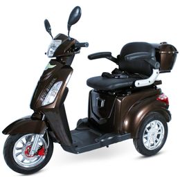 ECO ENGEL 500 Braun, 1000 Watt, 25 km/h, Elektromobil f&uuml;r Senioren, 3 Rad Roller