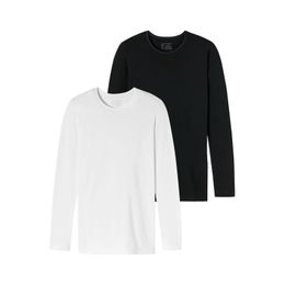 Schiesser Herren Longsleeve 95/5 Originals 2er Pack