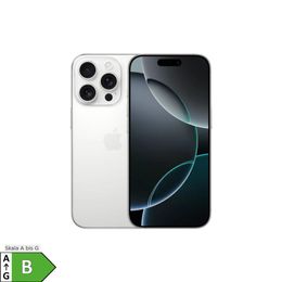Apple iPhone 16 Pro, 256GB, Wei&szlig; (Titanium White), 5G, Smartphone OVP Modell A3293