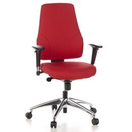 hjh OFFICE Profi B&uuml;rostuhl PRO-TEC 200 Stoff mit Armlehnen (h&ouml;henverstellbar)