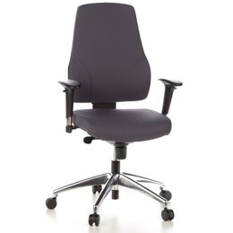 hjh OFFICE Profi B&uuml;rostuhl PRO-TEC 200 Stoff mit Armlehnen (h&ouml;henverstellbar)