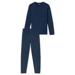 Schiesser Herren Pyjama Casual Essentials 1er Pack