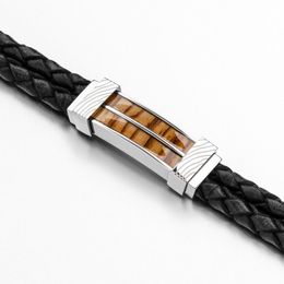 Holzkern Armb&auml;nder Herren Schwarz und Zebrano