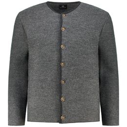 Herren Gro&szlig;e Gr&ouml;&szlig;en | Hammerschmid Trachten-Strickjacke Farbe grau Gr&ouml;&szlig;e: 64