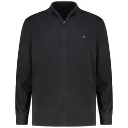 Herren Gro&szlig;e Gr&ouml;&szlig;en | Tommy Hilfiger Feinstrickjacke mit Kaschmir Farbe schwarz Gr&ouml;&szlig;e: 3XL