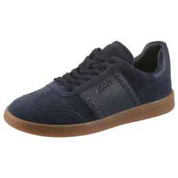 JOOP! JOOP Herren Sneaker "estate misto ike sneaker xt7", Gr. 46dunkelblau, Glattleder, Veloursleder, Schuhe, Freizeitschuh, Halbschuh, Schn&uuml;rer mit