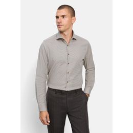OLYMP Herren Businesshemd "OLYMP Level Five, Body Fit, Royal Kent"natur, Gr. 38, 97% Baumwolle, 3% Elastolefin, Hemden