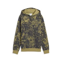 Puma Kinder Hoodie "Puma Sport Camo Fleece-Hoodie Jungen"chai latte braun, Gr. 164, Obermaterial: 66% Baumwolle, 34% Polyester. Kapuzenfutter: 100%