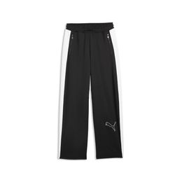 Puma Damen Sporthose "T7 Love Of The Cat Barrel Trainingshose Herren"schwarz, Gr. L, Obermaterial: 100% Polyester. Tasche &ndash; Oben: 100% Polyester.