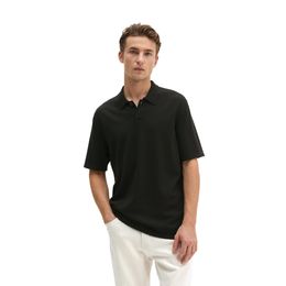 Marc O'Polo MARC O'POLO Herren Poloshirt "aus reiner Bio-Baumwolle"schwarz, Gr. S, unifarben, Obermaterial: 100% Baumwolle, Shirts