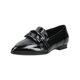 Gabor Damen Slipper "Gabor Slipper Leder", Gr. 40,5schwarz, Leder, Schuhe