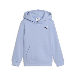 Puma M&auml;dchen Hoodie "Puma Cat Fleece-Hoodie Kinder"chambray blau, Gr. 110, Obermaterial: 34% Polyester, 66% Baumwolle. Kapuzenfutter: 100% Baumwolle.