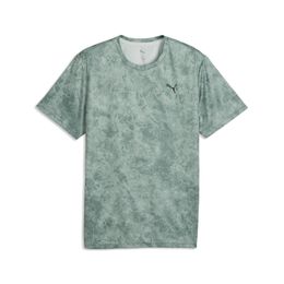 Puma Herren T-Shirt "Train All Day Essentials T-Shirt mit Print Herren"cr&eacute;me de mint gr&uuml;n, Gr. XL, Obermaterial: 100% Polyester, Shirts