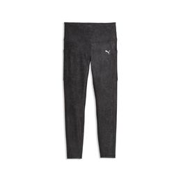 Puma Damen Trainingstights "Run Velocity Bedruckte Leggings Damen"schwarz, Gr. XL, bedruckt, Obermaterial: 23% Elasthan, 77% Polyester.