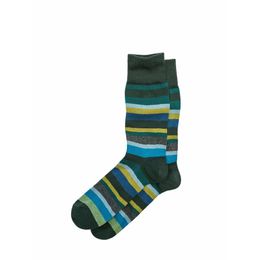 Corgi Herren Launeband-Socke Gr&uuml;n 75 % Baumwolle, 25 % Polyamid