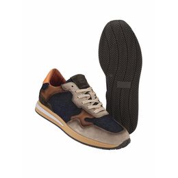 Mey & Edlich Mey & Edlich Herren Galao-Sneaker Blau 75 % Leder, 25 % Textil
