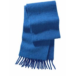 Mey & Edlich Mey & Edlich Herren Italienischer Winterschal Blau 45 % Wolle, 25 % Alpaka, 30 % Polyamid