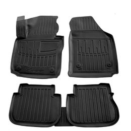 Boni-Shop&reg; Gummifu&szlig;matten Auto f&uuml;r VOLKSWAGEN Caddy III (2K) (2003&ndash;2020), 3 T&uuml;ren, 3D, passgenau