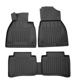 Boni-Shop&reg; Gummifu&szlig;matten Auto Set 3D, passgenau f&uuml;r MERCEDES BENZ V297 EQS (2021-...)