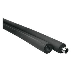 NMC Rohrisolierung selbstklebend, 2m, flexibel, schwarz 22 x 10 mm