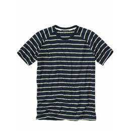 Mey & Edlich Mey & Edlich Herren K&uuml;stenlinie-Shirt Blau 100 % Baumwolle