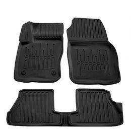 Boni-Shop&reg; Gummifu&szlig;matten Auto f&uuml;r FORD Focus III (2011-2018), 3D, passgenau, hochrandig, nur f&uuml;r US Modelle