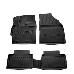 Boni-Shop&reg; Gummifu&szlig;matten Auto f&uuml;r TOYOTA Yaris Cross (XP21) (2020-...), 3D, passgenau, hoher Rand, geruchlos